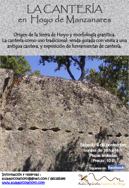 La cantería en Hoyo de Manzanares - Ocio educativo en la naturaleza